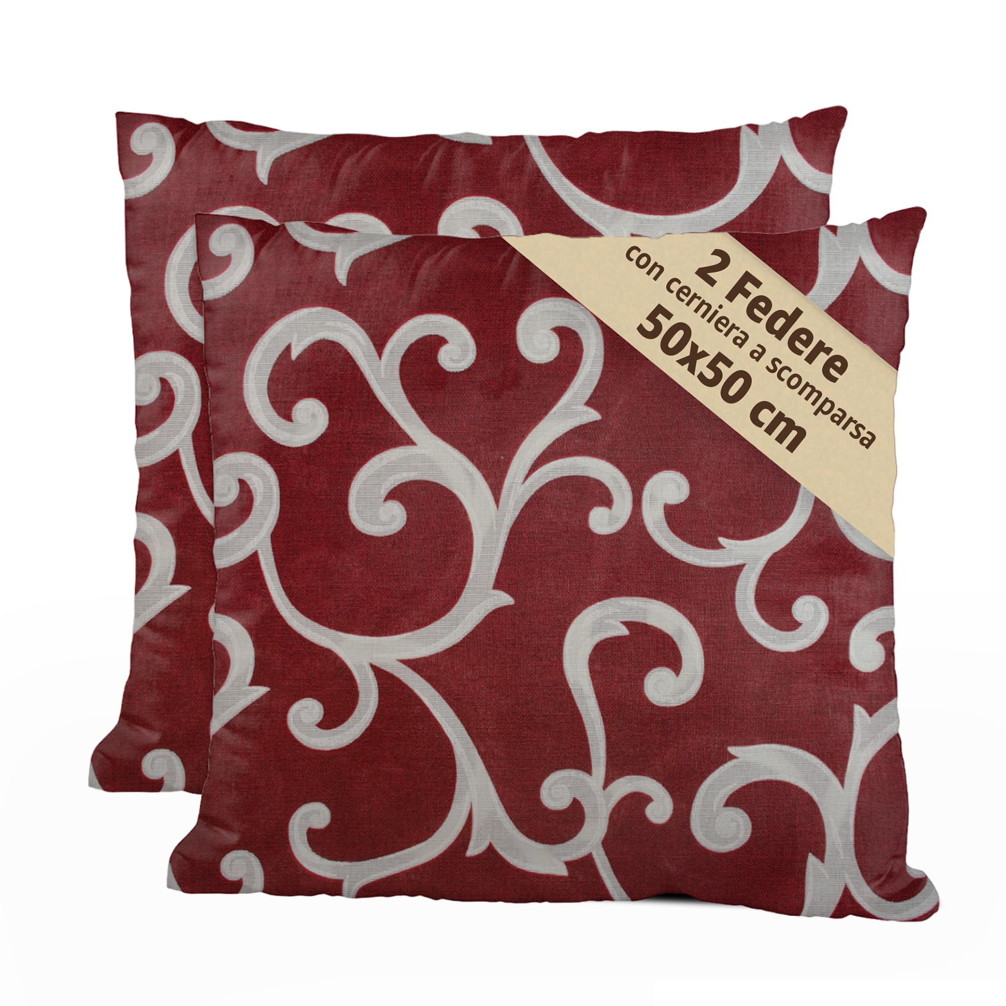 SONIT - Cuscini Divano Decorativi con Cerniera a Scomparsa 50X50 | eBay